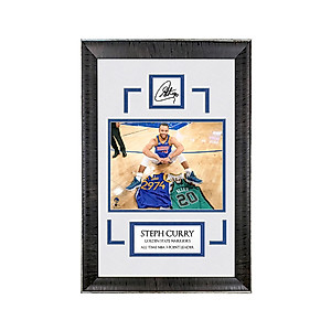 Steph Curry - Warriors - From Way Downtown - Spotlight Collection | 16 x 23 - Framed Basketball Photo