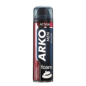 Arko Shaving Foam, Action, 12 Ounce