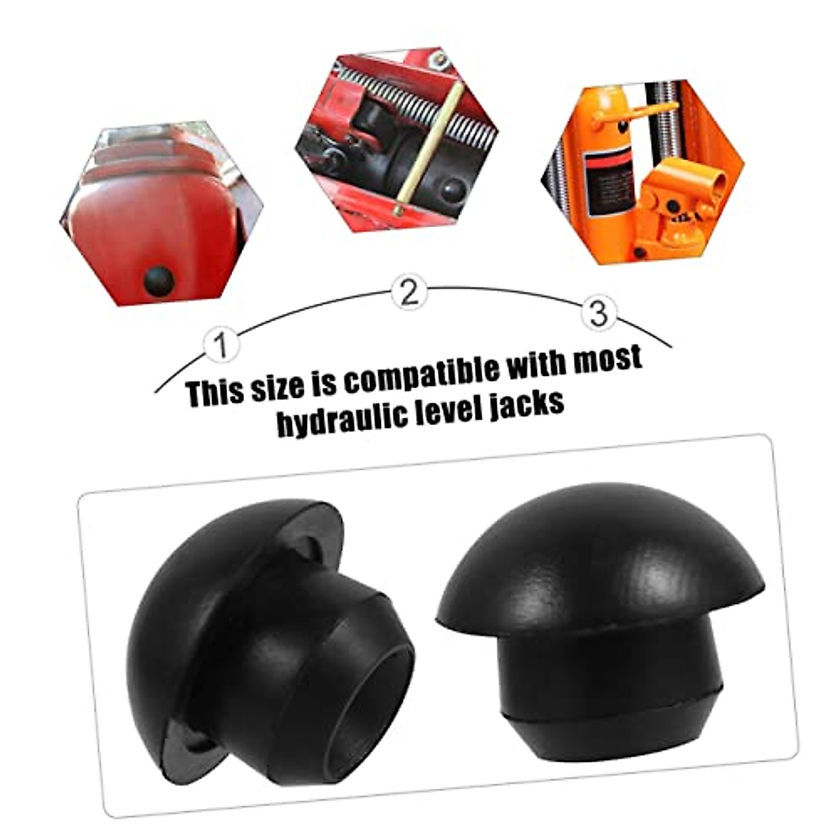 Vaguelly 30pcs Jack Oil Plug natacion accesorios car Plug accesorios para el auto Rubber Plug Oil Reservoir Hole Plugs Rubber Hole Plugs Oil Reservoir Filler Plug Floor Bottle Jack Plugs