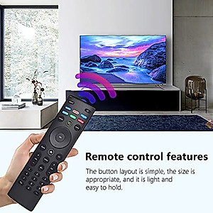 Universal Vizio Remote Control XRT140 fit All Vizio Smart TV with Vudu Netflix Primevideo Xumo Hulu Redbox Watchfree Buttons