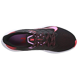 Nike Women's Road Running Shoe, Black Flash Crimson Beyond Pin, 7