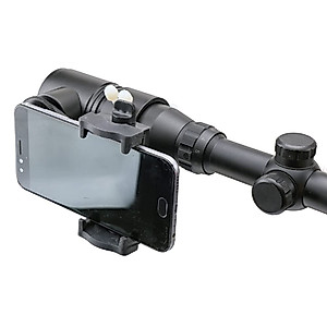 Starboosa Rifle Scope Mount Camera Adapter - Smartphone Camera Adapter for Hunting & Birding -90 Degree Angle - Dual Angles for Sighting and Aiming - Outdoor Shooting