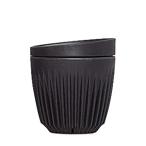 Huskee 6oz HuskeeCup Coffee & Tea Coffee Cup & Lid (Charcoal)