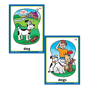 Super Duper Publications | Plurals & Irregular Plurals Fun Deck Flash Cards Bundle | Educational Learning Resource for Children