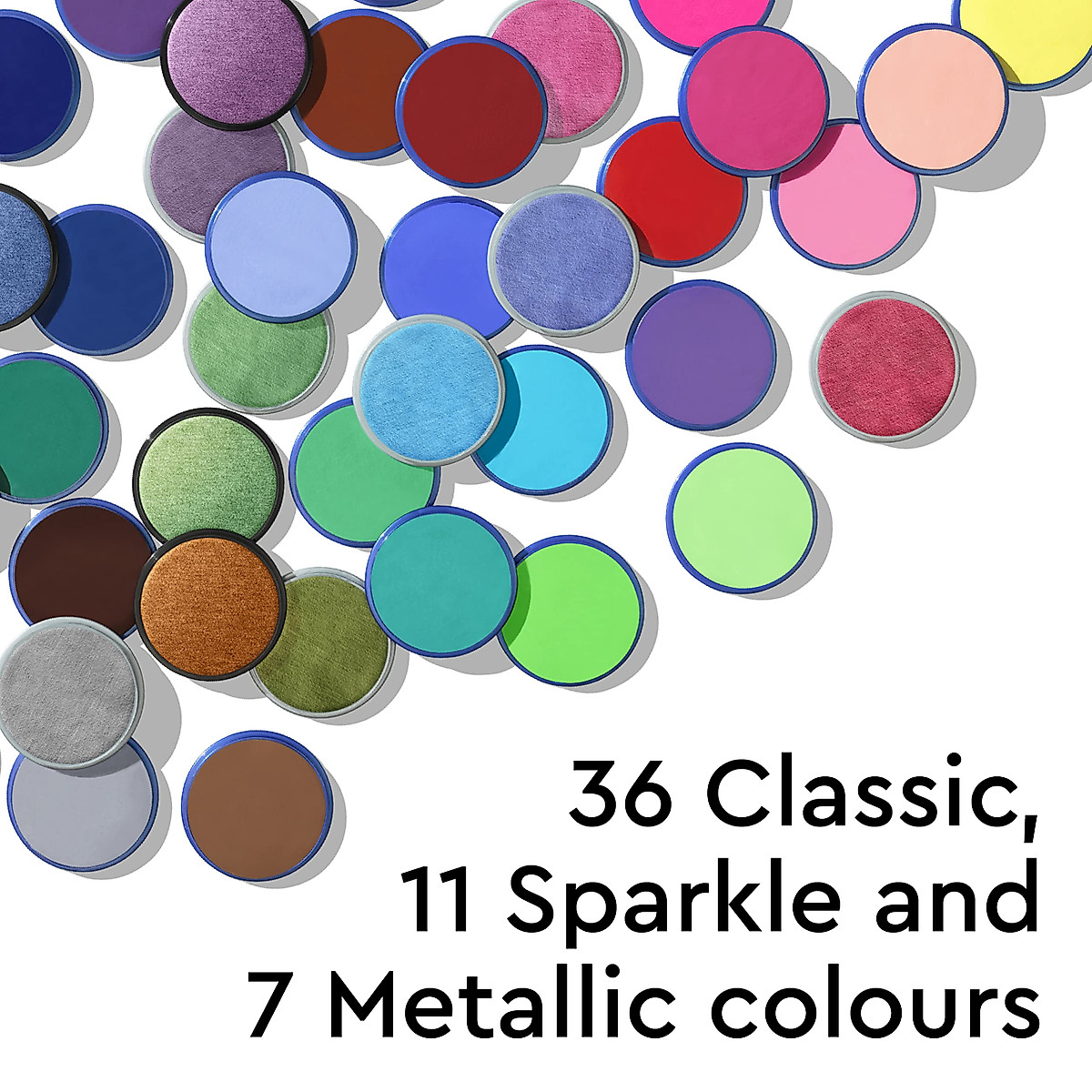 Snazaroo Classic Face and Body Paint, 18.8g (0.66-oz) Pot, White