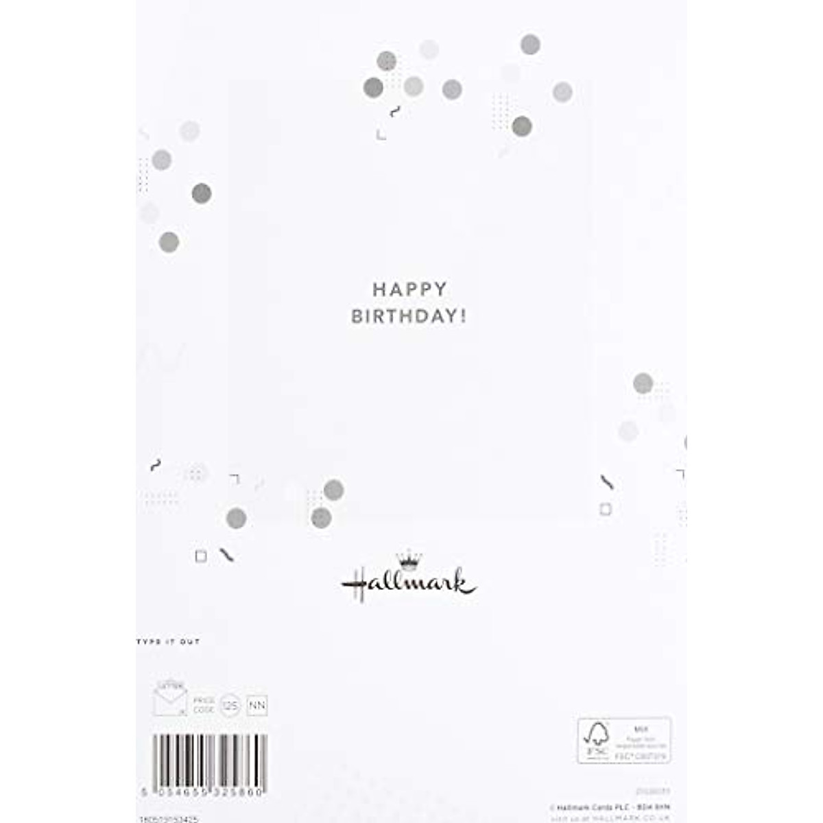 Hallmark Birthday Card for Grandson - 3D Laser-cut Design