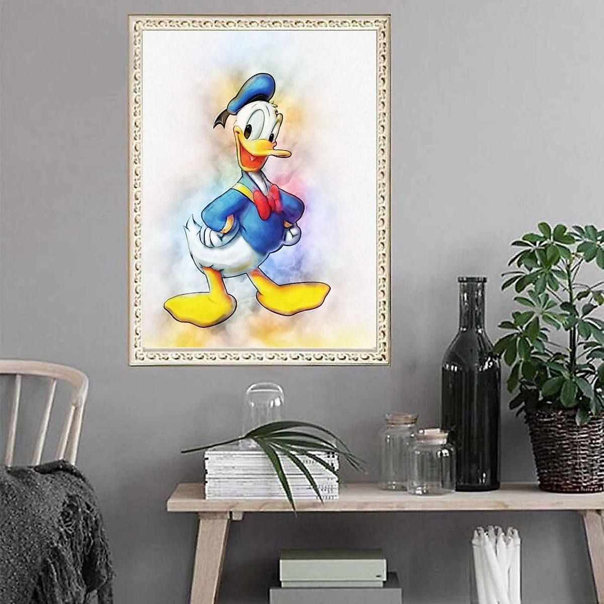 BOGVIAP Cartoon Diamond Painting Kit,5D Diamond Painting Kits for Kids,Diamond Painting Art,for Home Wall Decoration Diamond Art 12x16 inch