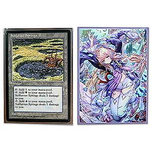 60ct (Sangonomiya Kokomi) Top Loading Trading Card Sleeves Deck Protector for MTG/TCG/PTC Sized Cards 67x92mm (A03)