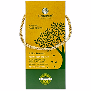 Xiaomoxuan Organic Tea Tree Oil Shampoo - Moisturizing for Dry Hair, Scalp Treatment, Sulfate-Free - Collagen Bond for Oily Scalp and Ends