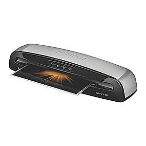 Fellowes Saturn 3i 125 Thermal Laminator Machine with Self-Adhesive Laminating Pouch Starter Kit, 12.5 inch & Thermal Laminating Pouches, Letter Size Sheets, 5mil 200pk, Clear (5743601)