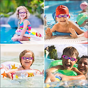 Careula Kids Swim Goggles, Swimming Goggles for Boys Girls Kid Toddlers Age 2-12