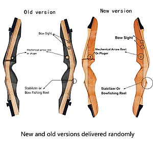 SinoArt 70" Takedown Recurve Bow Adult Archery Competition Athletic Bow Weights 14-40 LB Right Handed Archery Kit for Outdoor Training Hunting Shooting(24LBs, Right Hand)