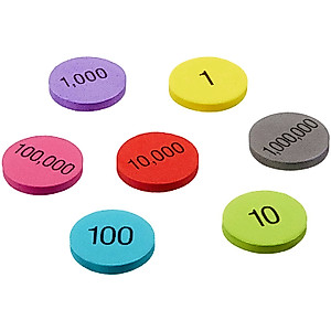 Teacher Created Resources Foam Place Value Disks (20715)