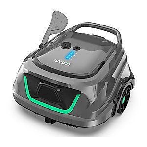 WYBOT Robotic Pool Cleaner with 2.5H Fast Charging, Cycle Cleaning, Ideal for Flat-Bottomed Pools