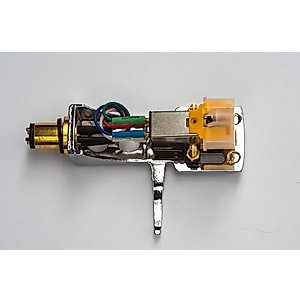 Titanium plated Headshell, cartridge and stylus, needle for Technics SL 20, SL 20A, SL 220, SL 221, SL 23, SL 235, SL 23A, SL B2, SL B202, SL B205, SL B3, SL B303, SL 120, SL 110, MADE IN UK