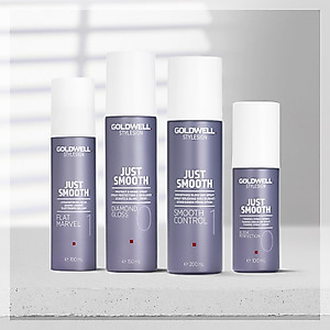 Goldwell StyleSign Just Smooth Sleek Perfection Thermal Spray Serum, 3.3 Fl Oz