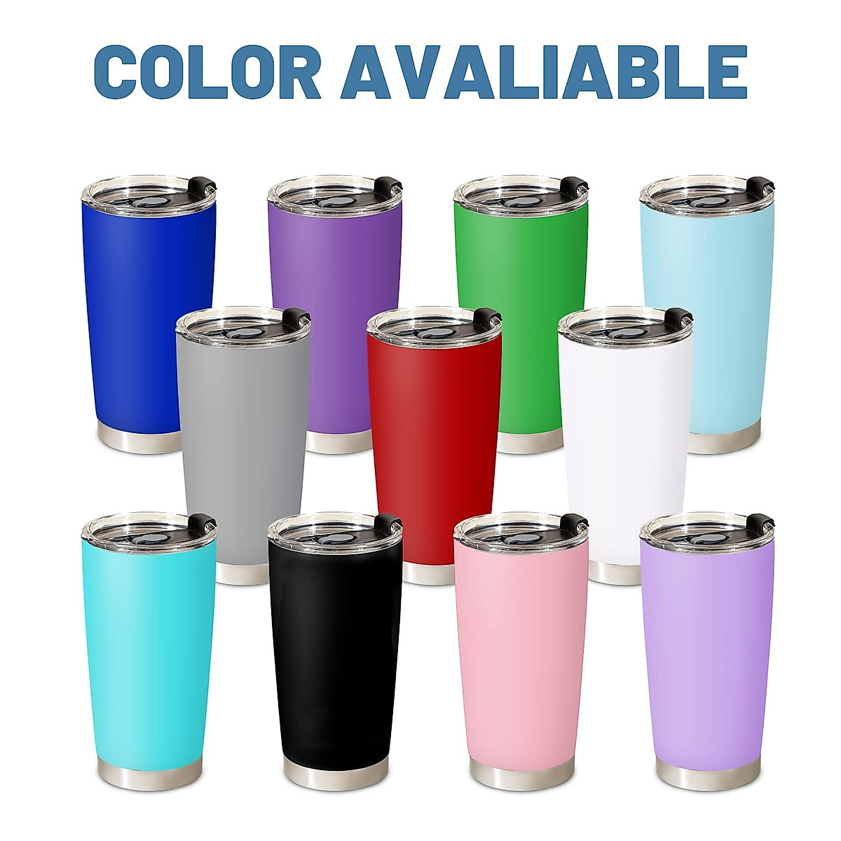 Personalized Stainless Steel Photo Coffee Tumbler Mug - 20oz Custom Gift for Christmas, Anniversary, Birthday