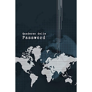 Quaderno delle Password: per smemorati. Password Book alfabetizzato piccolo, conserva i tuoi dati d'accesso in questo libro per password tascabile, 15x23 cm (Italian Edition)