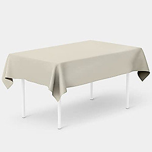 moty Beautiful Oxford Rectangle Table Cloth Fabric, Tablecloth with Waterproof, Stain Resistant Protection – Quick-Drying Heavy Weight Table Cover Safeguards Against Spills