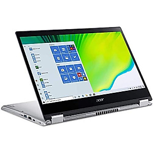 Acer Spin 3 Convertible Laptop, 14" Full HD IPS Touch, 10th Gen Intel Core i5-1035G4, 8GB LPDDR4, 512GB NVMe SSD, WiFi 6, Backlit KB, Fingerprint Reader, Rechargeable Active Stylus, SP314-54N-50W3