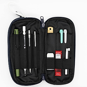 Luddite Carrying Case, Luddite Resonate Pen Case, Navy
