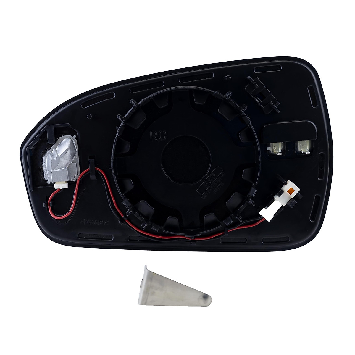 EAP Passenger Side Mirror Glass Replacement Compatible with Ford Fusion 2013-2021, Heated with Blind Spot Detection BLIS, DS7Z-17K707-C, DS7Z17K707C, KS7Z-17K707-A, KS7Z17K707A