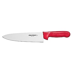 Dexter-Russell 8" Cook’s Knife, Red Handle