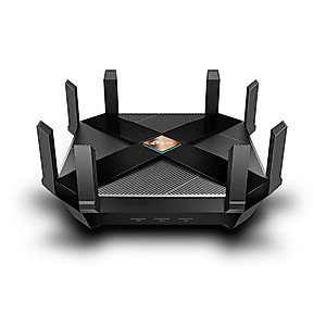TP-Link AX6000 WiFi 6 Router(Archer AX6000) -802.11ax Wireless 8-Stream Gaming Router, 2.5G WAN, 8 Gigabit LAN Ports, MU-MIMO, 1.8GHz Quad-Core CPU