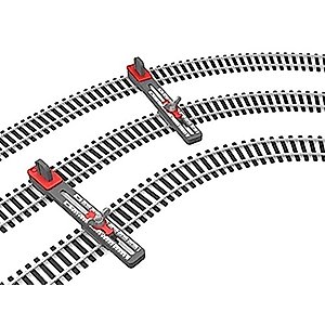 HO SCALE ADJUSTABLE PARALLEL TRACK TOOL (2/pk) - HO Scale