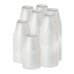 [1000 Count - 1 oz.] Perfect Stix Disposable Graduated Plastic Medicine Cups - For Mixed Pills, Medication Measuring, Resin Mixing, Mouthwash
