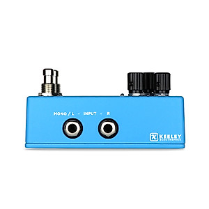 Keeley Hydra Stereo Reverb and Tremolo Pedal, Blue (KHydra)
