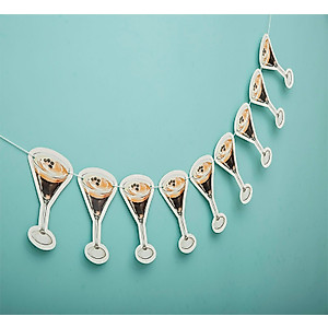 Espresso Martini Party Banner,Espresso Martini Theme Bachelorette/Birthday Party Decorations, Martini Bar Party Decor,Cocktail Party Decorations,A Tini Bit Older,Weenies & Tinis Theme Party Supplies
