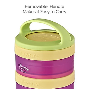 Whiskware Container Stackable Snack, 2 1/3 Cup, Ariel and Flounder