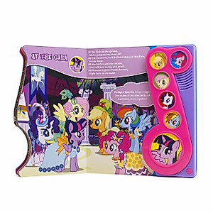 Hasbro - My Little Pony Little Music Note Sound Book: In Perfect Harmony - PI Kids (My Little Pony: Play-a-Song)