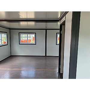 Mobile Prefabricated Tiny house, 19ft x 20ft private space of 2 bed rooms, living room, restroom and kitchen, Ideal for Air bnb hosting, Office or Workshop.