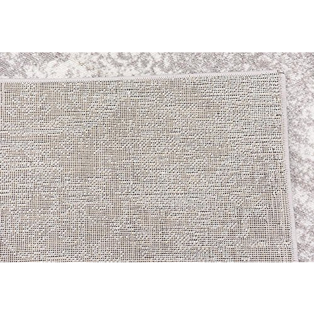 Unique Loom Sofia Collection Area Rug - Grand (9' x 12' 2", Light Gray/ Ivory)