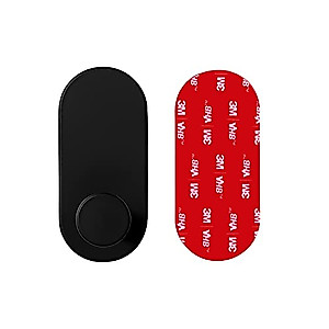 Ambrosya - Towel Holder Without Drilling - Adhesive Bathroom Coat Decoration Robe Hook Self-Adhesive Wall (1 Hook, Stainless Steel (Black))