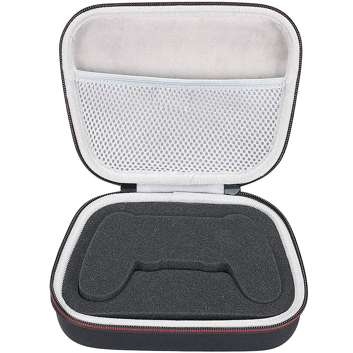 Game Controller Carry Case Travel Bag For PS4, Portable Storage Handbag Gamepad Holder Box with Soft Layer & Accessories Mesh Pocket