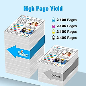 Q-image【No Chip 414A Toner Cartridge Replacement for HP 414A 414X W2020X HP Color Pro MFP M479fdw M479fdn M454dw M454dn M454 M479 Printer Toner High Yield (B/C/Y/M)