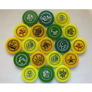 Family Cart Designer Pictured Carrom Striker ( Pack of 2 Striker) Random Color / Design 100% New