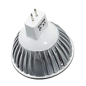 MR16 3W LED Bulbs MR16 3W 12V Warm White 2700K Not Dimmable 60 Degree Beam Angle LED Spotlight Bulbs for Landscape Recessed Lighting,35W Halogen Bulbs Equivalent,6 Pack