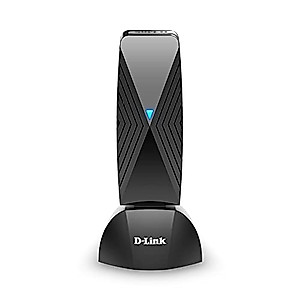 D-Link VR Air Bridge for Meta Quest 2/3/Pro - Dedicated WiFi 6 Connection Between Quest VR Headset and Gaming PC - Wire-Free/LAG-Free PCVR Gameplay - Official Made for Meta Accessory (DWA-F18)