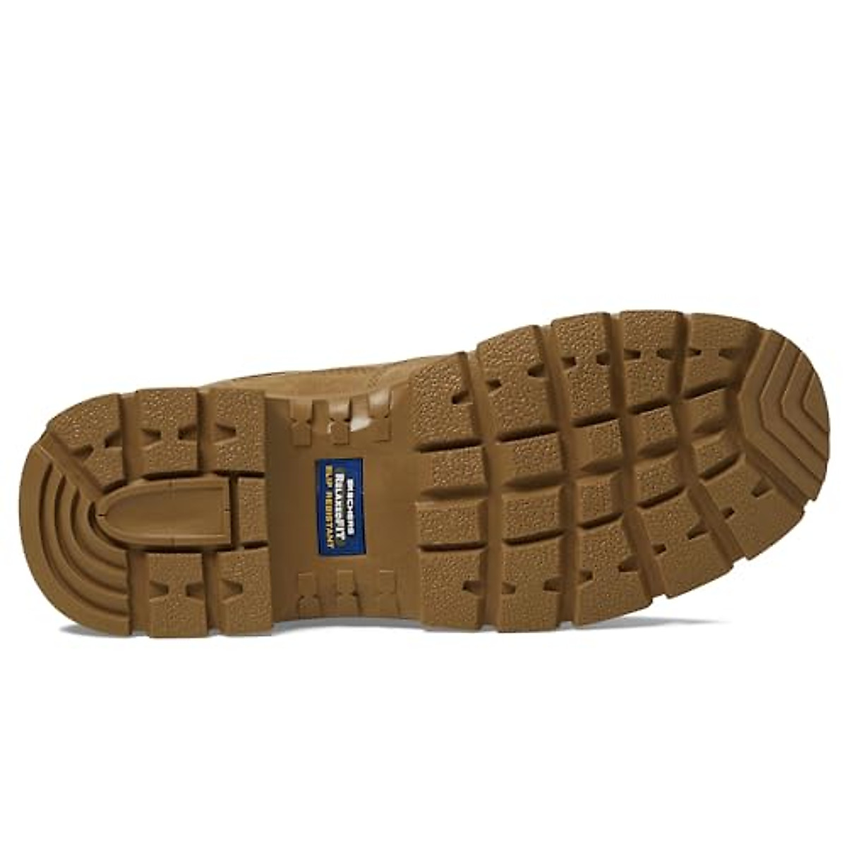 Skechers Men's Wascana Millit Boot Industrial Shoe, Camel Brown, 12