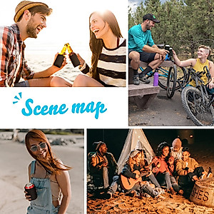 CHENGU 80 Pieces Can Coolers Soft Insulated Soda Cover Coolies Blank Can Covers Collapsible Can Cooler Sleeves Plain Can Sleeves for Soda Beverage DIY Customizable Weddings Party(Black)