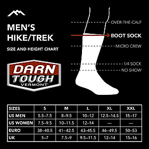 Darn Tough Men's ABC Boot Hke/Trek Sock (Style 1964) - Forest, Large