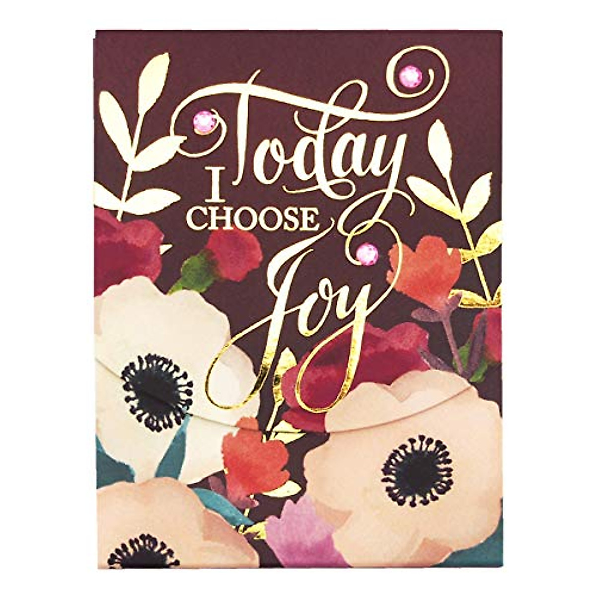 Punch Studio Pocket Note Pad with Pattern Choose Joy (43904)