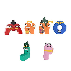 DullyDula Alphabet Series of Variations Building Bricks-Magnetic Blocks-Building Toys-Building Kit Blocks Bear Lovers/Birthday Gifts, Patchwork Toy Gifts for Ages 6 + / Adult Collector (697 Pieces)