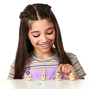 Little Live Pets - Mama Surprise Minis. Feed and Nurture a Lil' Bunny Inside Their Hutch so she can be a Mama. She has 2, 3, or 4 Babies with Surprise Accessories to Dress Up The Babies