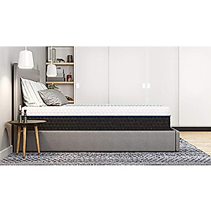 EquaLite Plus Copper Cooled Hybrid Mattress 12-inch, Queen, Firm