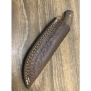 Custom Handmade Hunting knife Skinning Knife Camping Knife Fishing Knife Survival Knife with Leather Sheath Best Gift for everyone